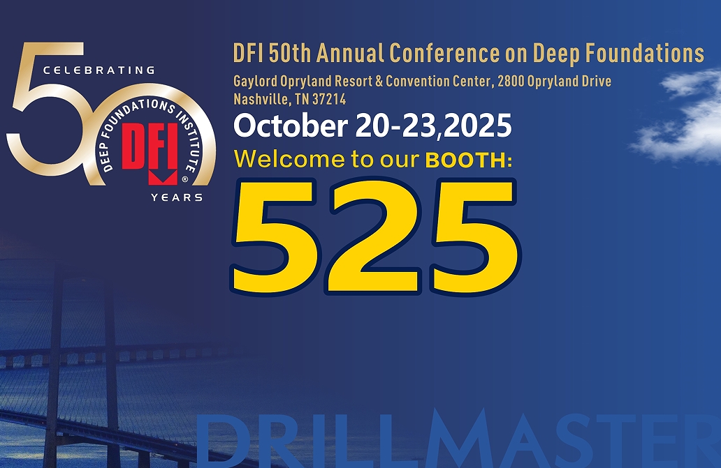 Welcome to Visit Our Booth on DFI in Tennessee! - DRILLMASTER ...
